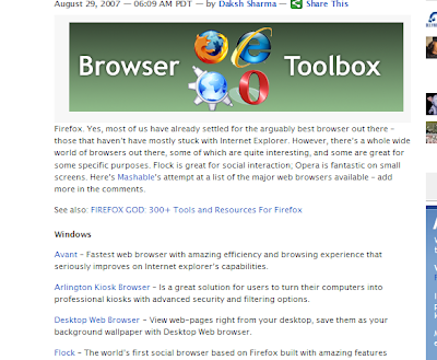 itFun.jp: 30+ Web Browsers